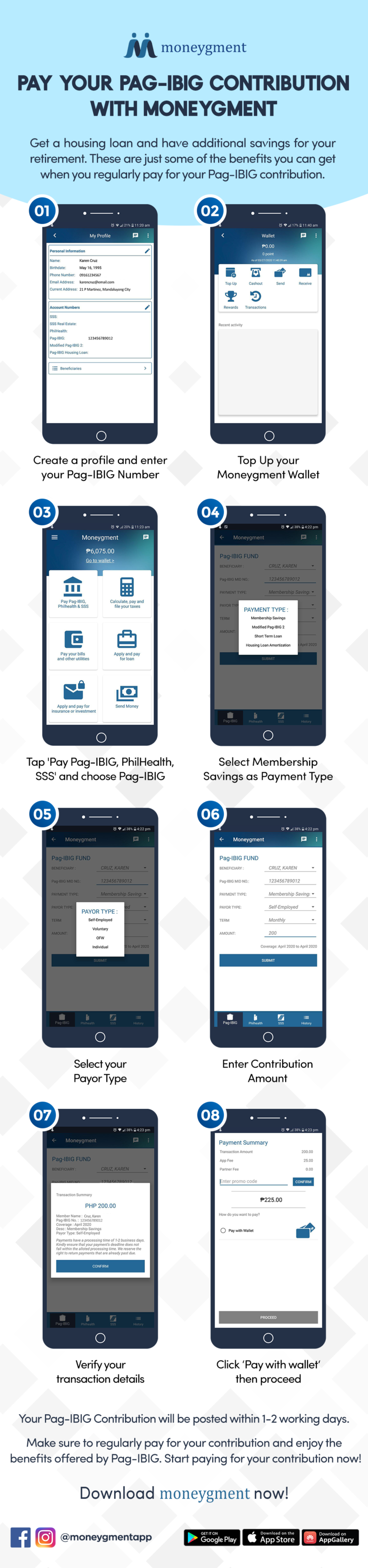 How to Pay Your Pag-IBIG Contribution